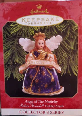 🐦🌟 💖 Hallmark Keepsake Angel of the Nativity Madame Alexander 1999 ...