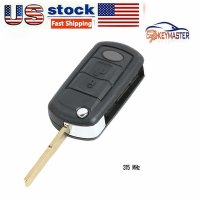 3Btn Flip Remote Key Fob 315Mhz for Land Rover LR3 Range Rover Sport ...