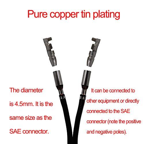 1FT 14AWG Bullet Crimp Terminals to SAE Harness Quick Connect ...
