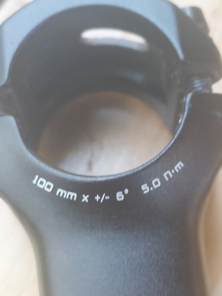 Specialized Future Stem Comp Stem Black 31.8mm x 100mm; 6 Degree Part ...