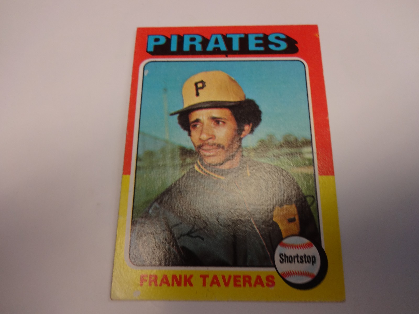 1975 Topps Baseball Frank Taveras Pittsburgh Pirates Card #277 | eBay