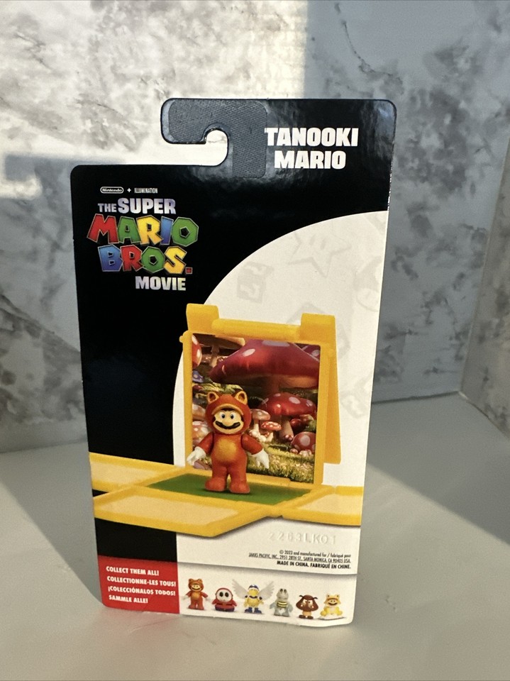 The Super Mario Bros Movie 1" Mini Figures Mario | eBay