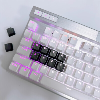 Gaming Keyboard Key Caps Anti-slip Keycaps OEM height For Corsair K100 ...