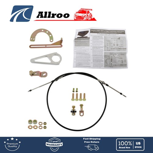 For GM 2" Aftermarket Transmission ACA-1804 Cable Column Shift Linkage ...