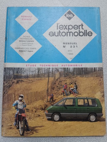 Rta Revue Technique Automobile Étude N231 Renault Espace Essence Diesel ...