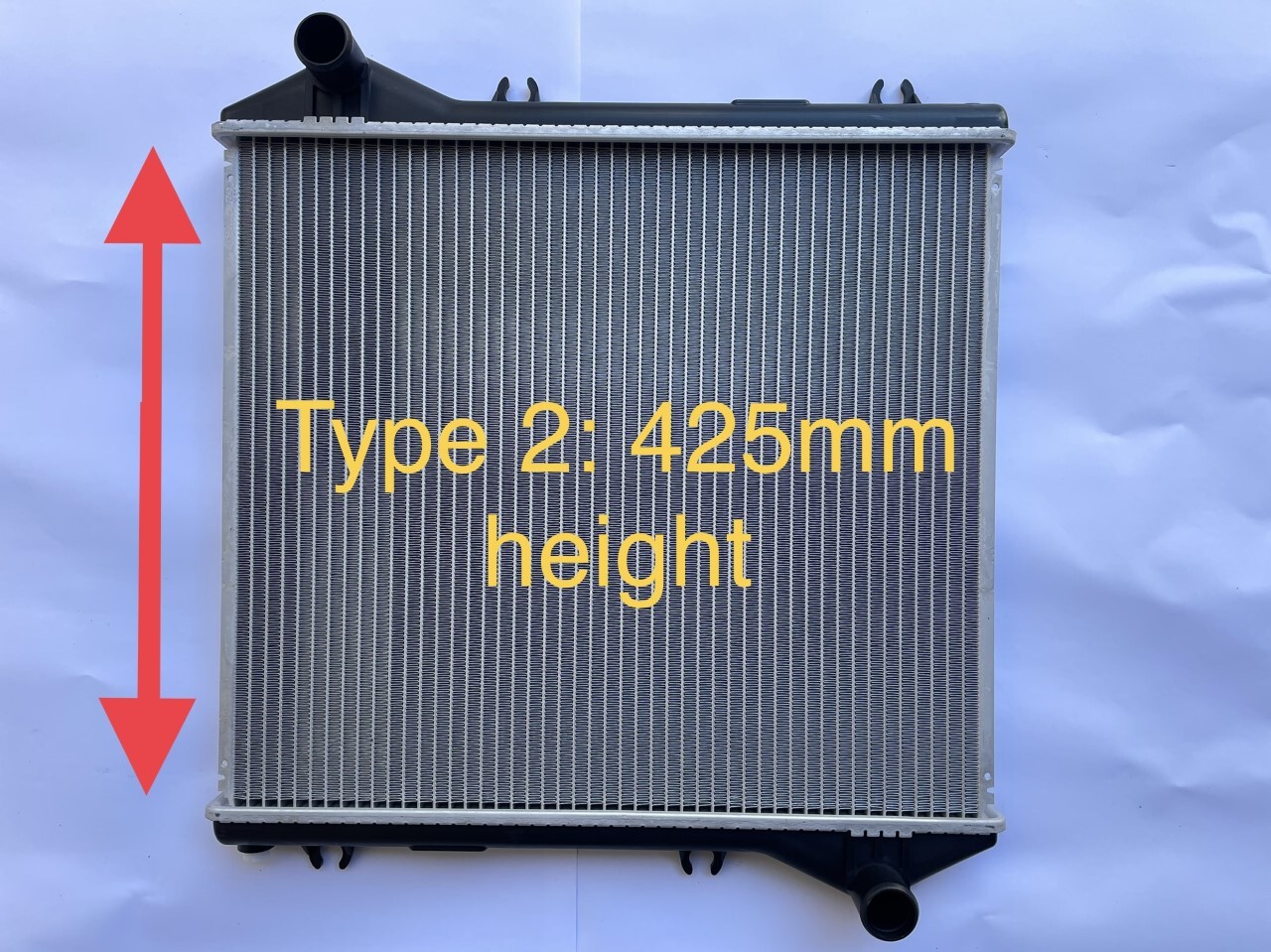 Sub Auxillary Radiator For HIACE SUPER CUSTOM KZH SERIES 1KZTE (425 ...