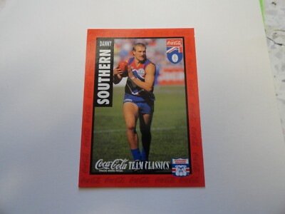 Danny Southern - Coca Cola Team Classics Card 7 - 1995 AFL Select | eBay