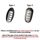 Key Fob Protector Skin Holder Cover For Infiniti QX30 QX70 G37 Nissan ...