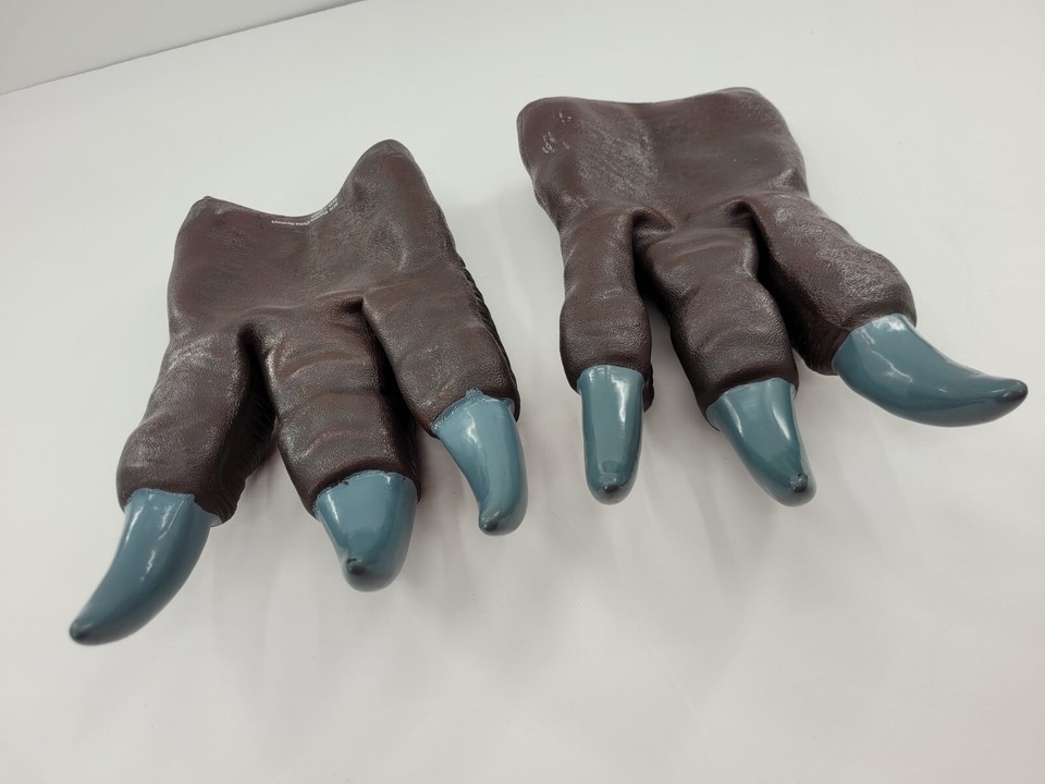Brown Raptor Dinosaur Dino Claws Gloves | eBay