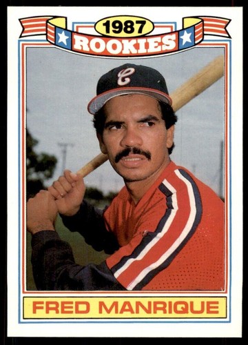 1988 Topps Rookies Fred Manrique Baseball Cards #6 | eBay