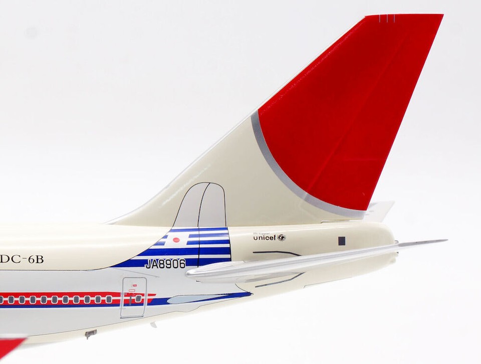 Inflight B-JAL-744-DC6 JAL Japan Airlines 747-400 JA8906 Diecast 1/200 ...