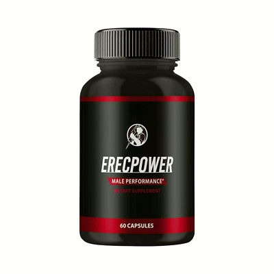 ErecPower For Men Extra Strength Mens Supplement Erec Power- 60 ...
