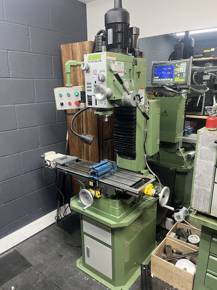 Warco Super Major Miling Machine - Barely used. | eBay UK