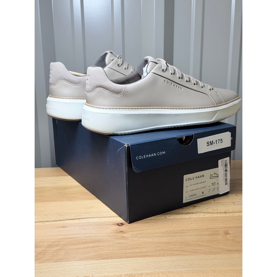 Cole Haan Grand 360 Topspin Men’s Dune / Truffle / Ivory Size 10 New ...