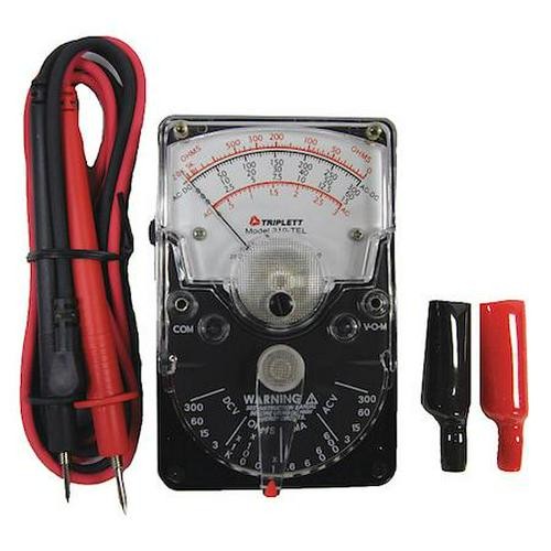 Analog Multimeter Triplett 300V 600mA Ohm Volt Tester Drop Resistant ...