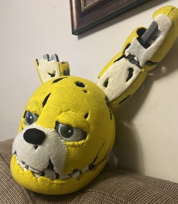 Five Nights at Freddy's Cosplay Springtrap Spring Bonnie Head Moving ...