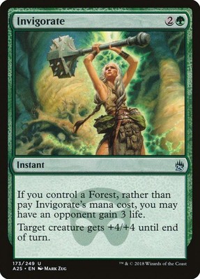 Invigorate [Masters 25] Lightly Played Foil | eBay