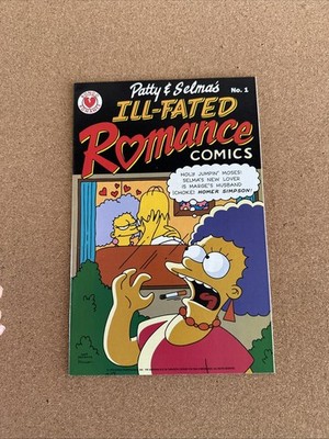 Bongo Comics Patty & Selma Ill-Fated Romance Comic Book The Simpsons ...