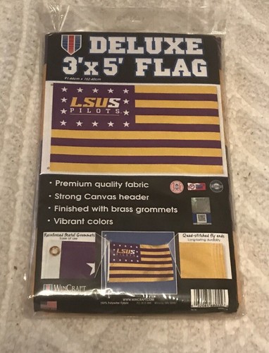 LSU Shreveport Pilots Deluxe 3x5 Flag WinCraft NCAA NEW | eBay