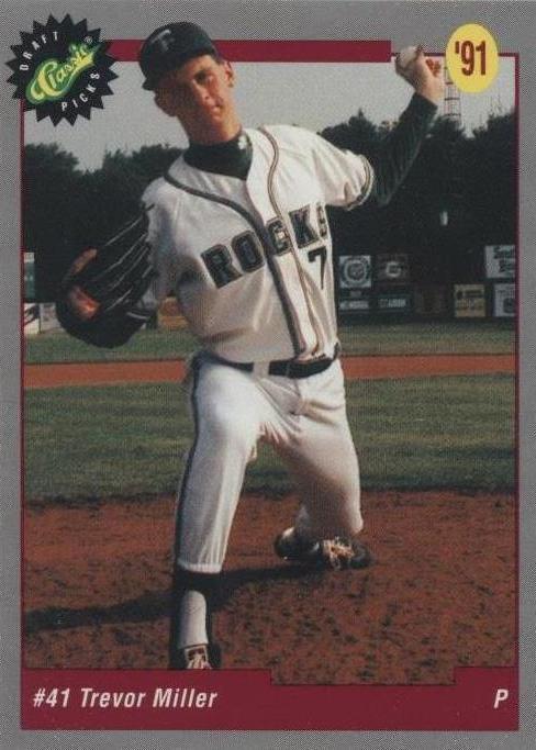 1991 Classic Draft Picks - Trever Miller #37 (RC) for sale online | eBay