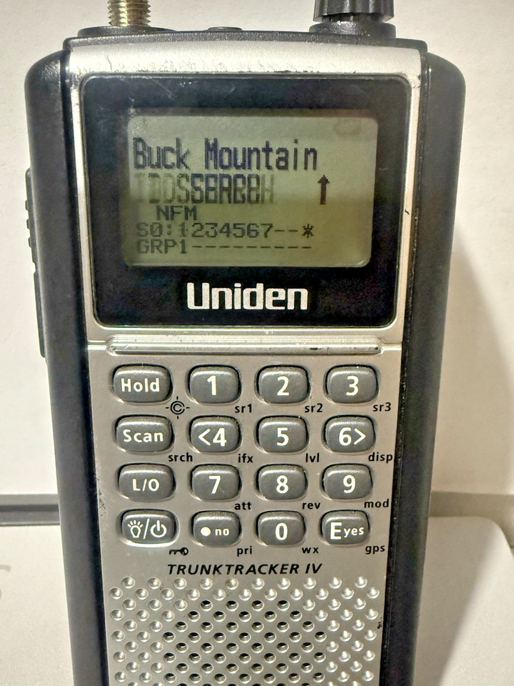 UNIDEN BCD396XT TRUNKTRACKER IV APCO 25 Digital Handheld Bearcat Police ...