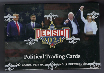 2024 Leaf Decision Political Trading Cards Sealed Hobby Box | eBay