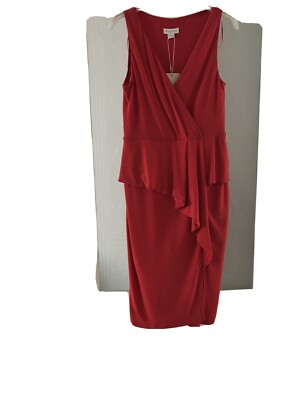 Red Monsoon Dress Sleeveless UK Size 10 NEW WITH TAGS | eBay UK