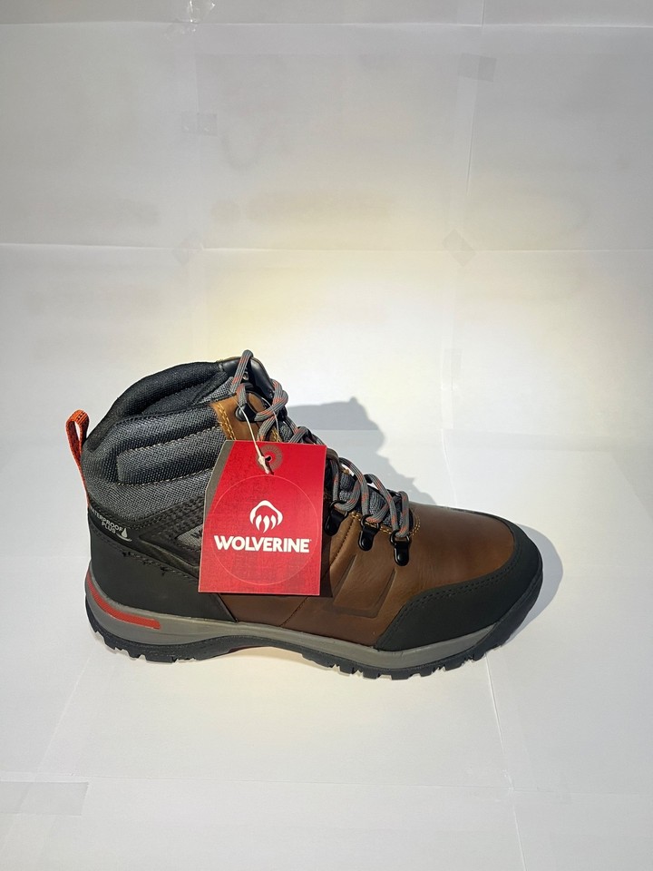 Wolverine Men's Chisel 6" Steel-Toe Waterproof Work Boots Size 11 ...