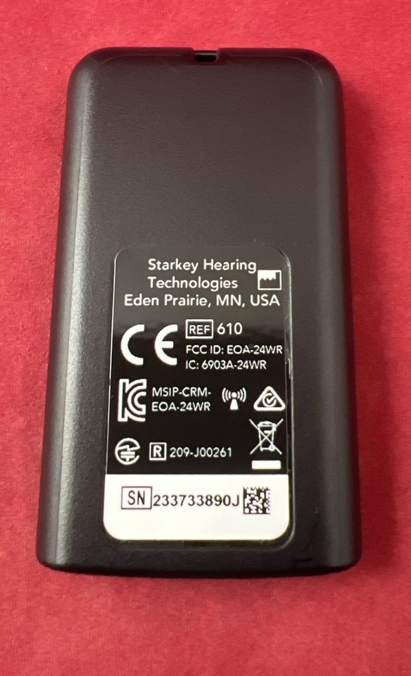 Starkey Surflink Remote Model 610 Surf link for Livio AI and Livio 2 ...