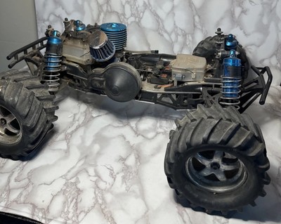 Team Losi LST Vintage Nitro RC Monster Truck 454 Engine 1/8 Has ...