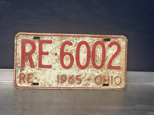 Lot Of 3 1965 Ohio License Plates | eBay