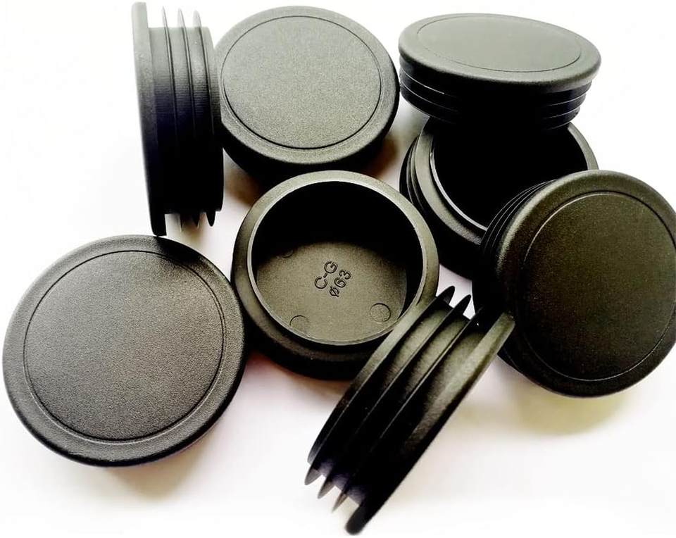 2 1/2 Inch (63Mm) round Plastic Plugs, Tubing End Cap, Insert End Caps ...