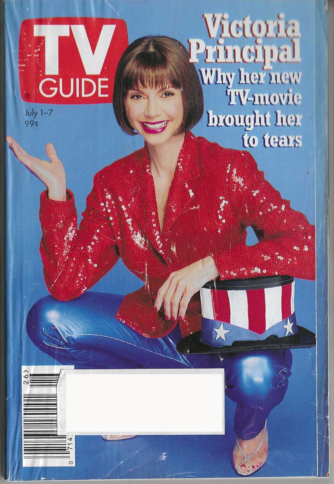 1995 TV Guide July 1-7 Victoria Principal | eBay