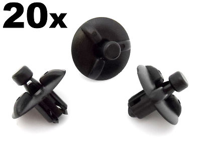 20x Lexus Engine Cover Clips- Plastic Trim Fasteners for Motor Shields ...
