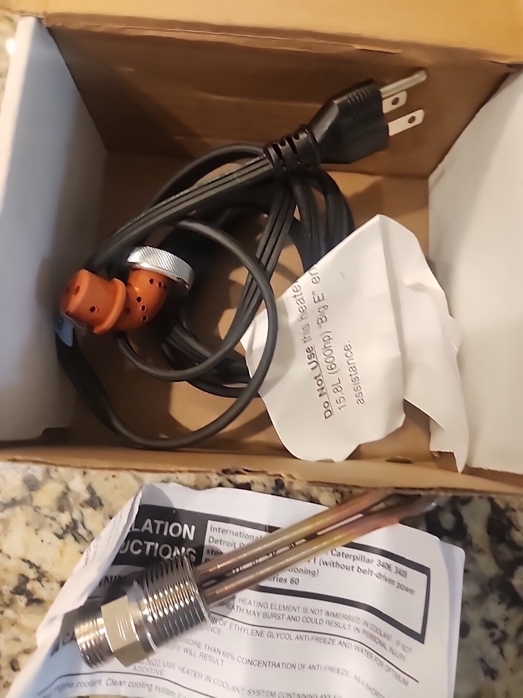 Phillips & Temro Block Heater 8605556 Cat Detroit for sale online | eBay