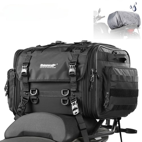Motorcycle Bag Expandable Motorcycle Luggage Bags Waterproof Large ...