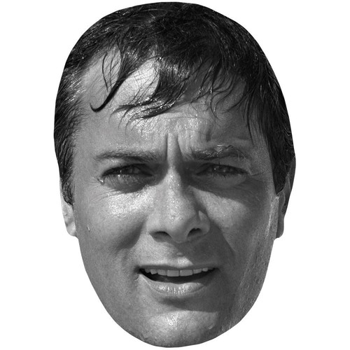 Tony Curtis (Young) Celebrity Mask, Flat Card Face | eBay