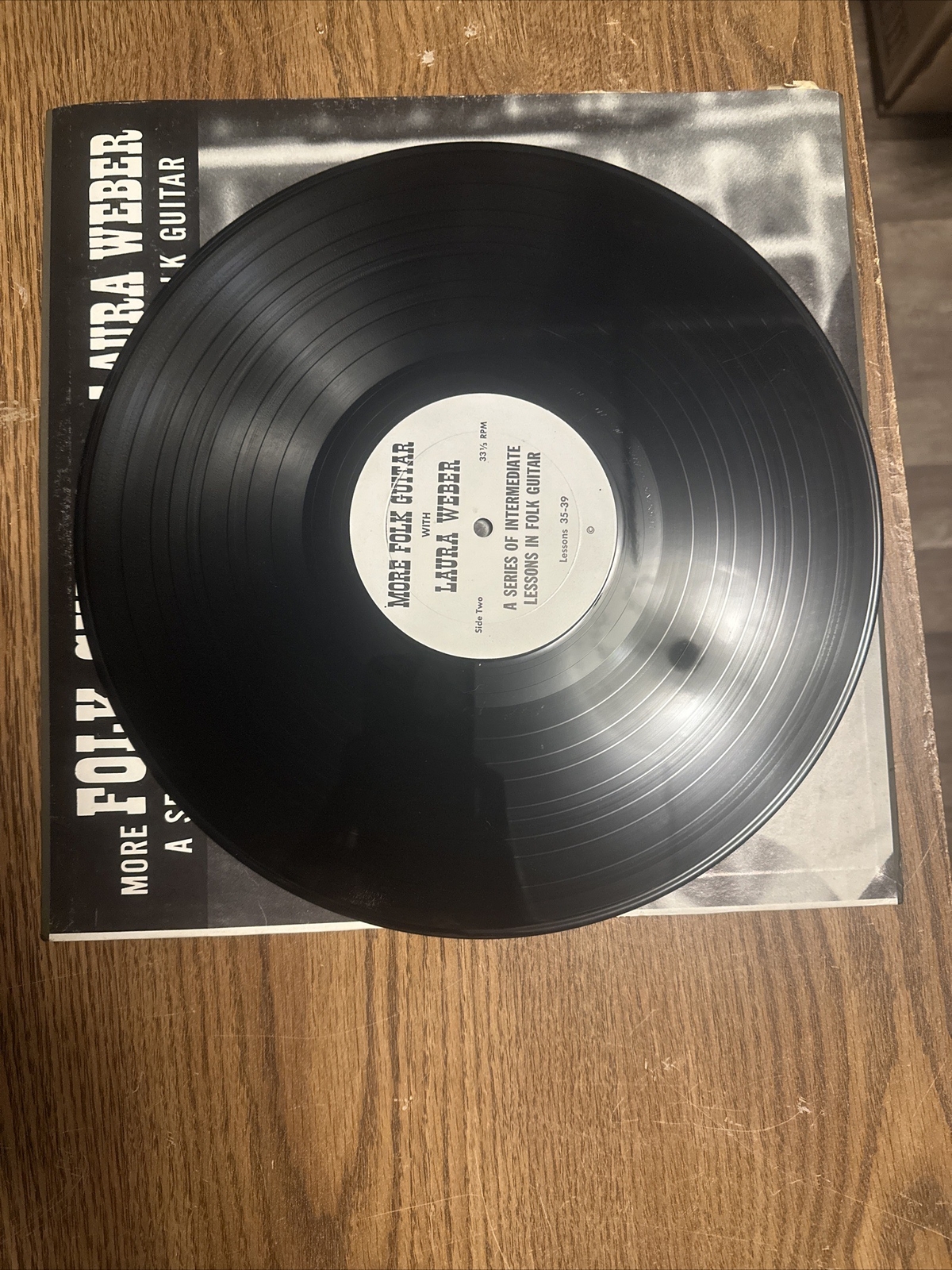 More Folk Guitar With Laura Weber Vinyl LP In Shrink Lessons 27-39 | eBay