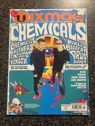 Mixmag Dance Music Magazine February 2002 Sex Clubs EDM Drugs, DJing ...