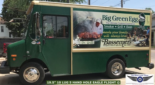 19.5" Ford F53 2017+ 10 Lug 5 Hole Steel Wheel Simulator Rim Liner ...