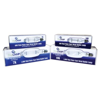 Plantmax DP-MPS1000/10K Pulse Start Metal Halide Lamp 1000 watt ...