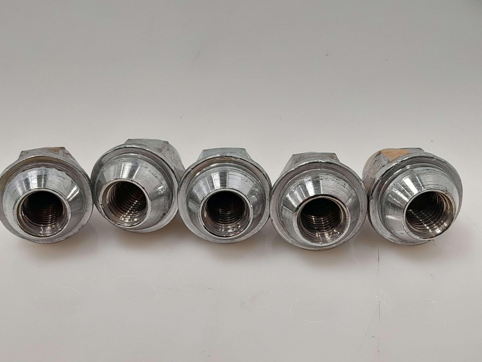 Hyundai Alloy Wheel Lug Nuts Set 5 Fits Ioniq Veloster Santa Fe OEM ...