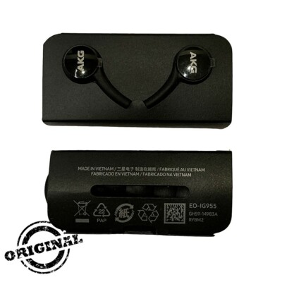 OEM Stereo Headphones w/Microphone for Galaxy S10 S10 Plus S10e (100% ...