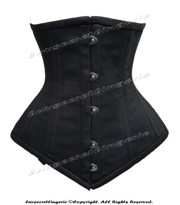 Heavy Duty 26 Double Steel Boned Waist Training Underbust Tight Shaper ...