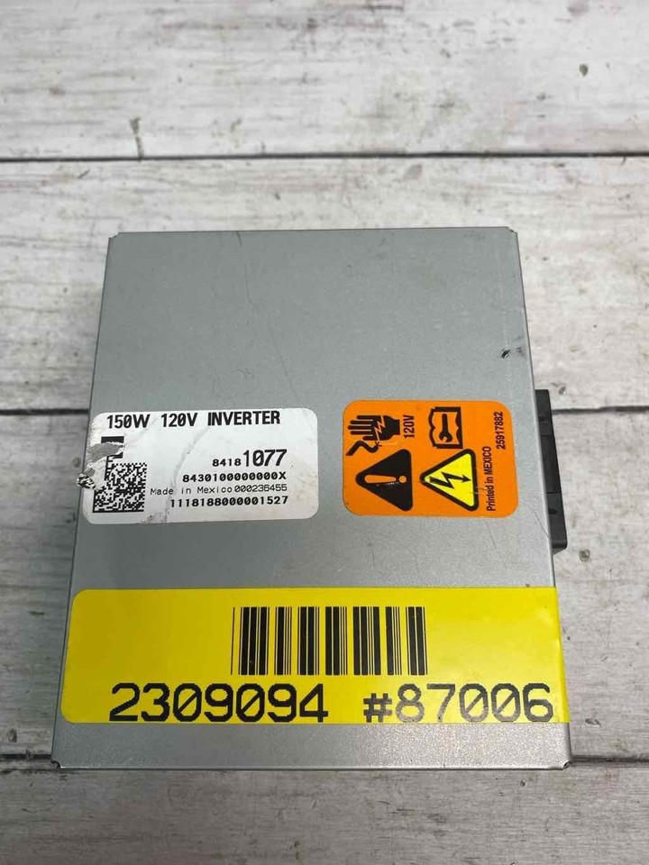 Chevrolet Silverado inverter control module from 2014 to 2019 ac dc OEM ...