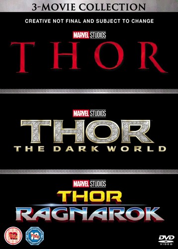 Thor: 3-movie Collection (DVD) Jeff Goldblum Benedict Cumberbatch (UK ...