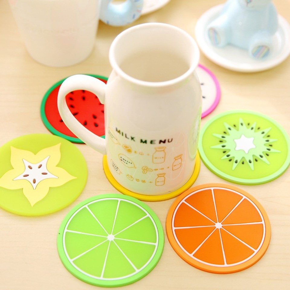 2 Pcs Heat Resistant Trivets Coasters for Drinks Cup Table Holder ...