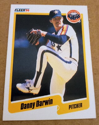 1990 Fleer DANNY DARWIN Baseball Card #227. HOUSTON ASTROS... | eBay