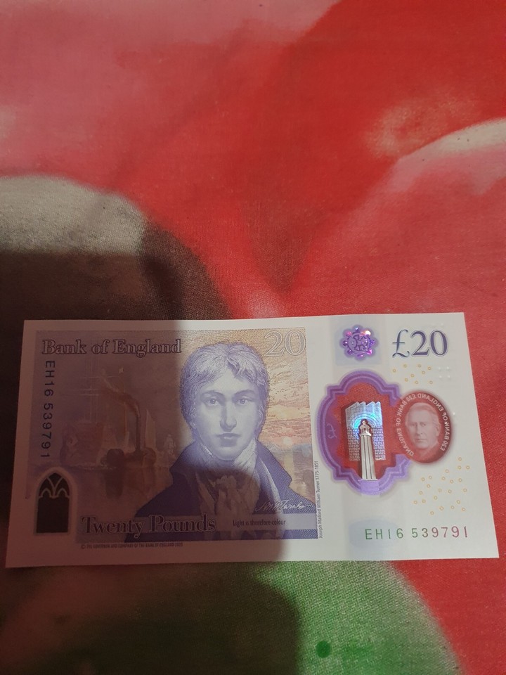 new king charles 20 pound note | eBay UK