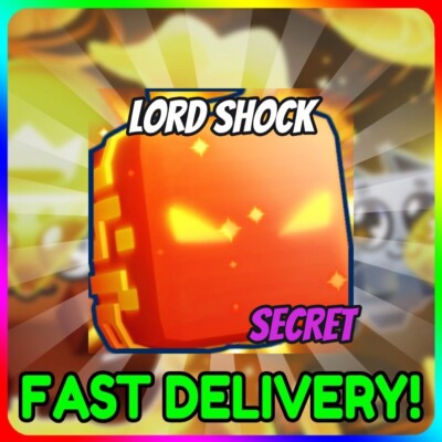 ☄️🔥LORD SHOCK☄️🔥 - BUBBLE GUM SIMULATOR INFINITY - CHEAPEST🔥🔥 | eBay UK